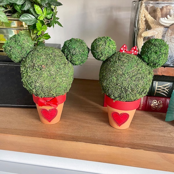 Mickey Mouse Topiary - Etsy