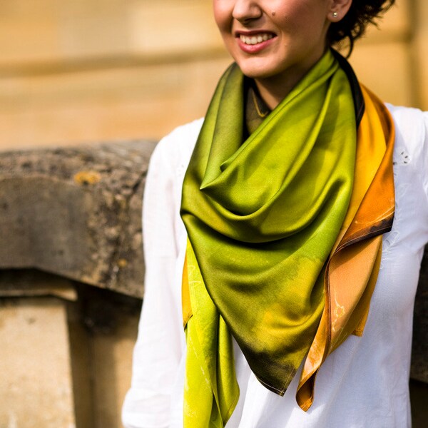 Lime Scarf - Etsy UK