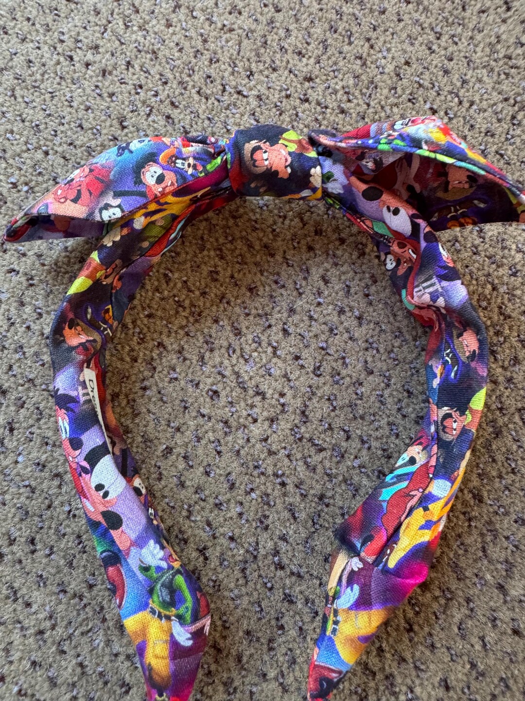 Headbands With Character, A Goofy Movie, Themed Tie Bow Band - Etsy