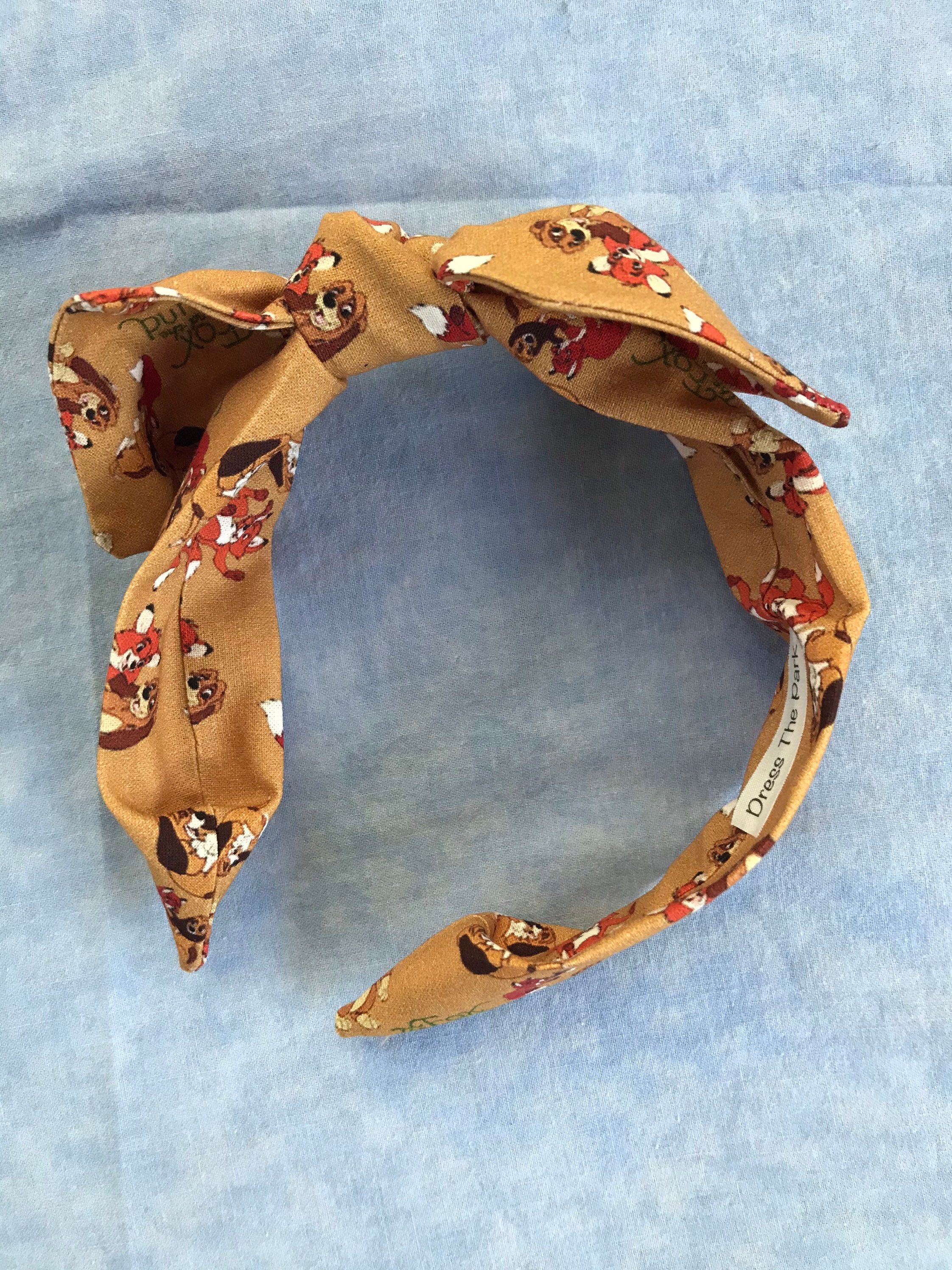 Headbands with character The Fox and the Hound Todd and | Etsy