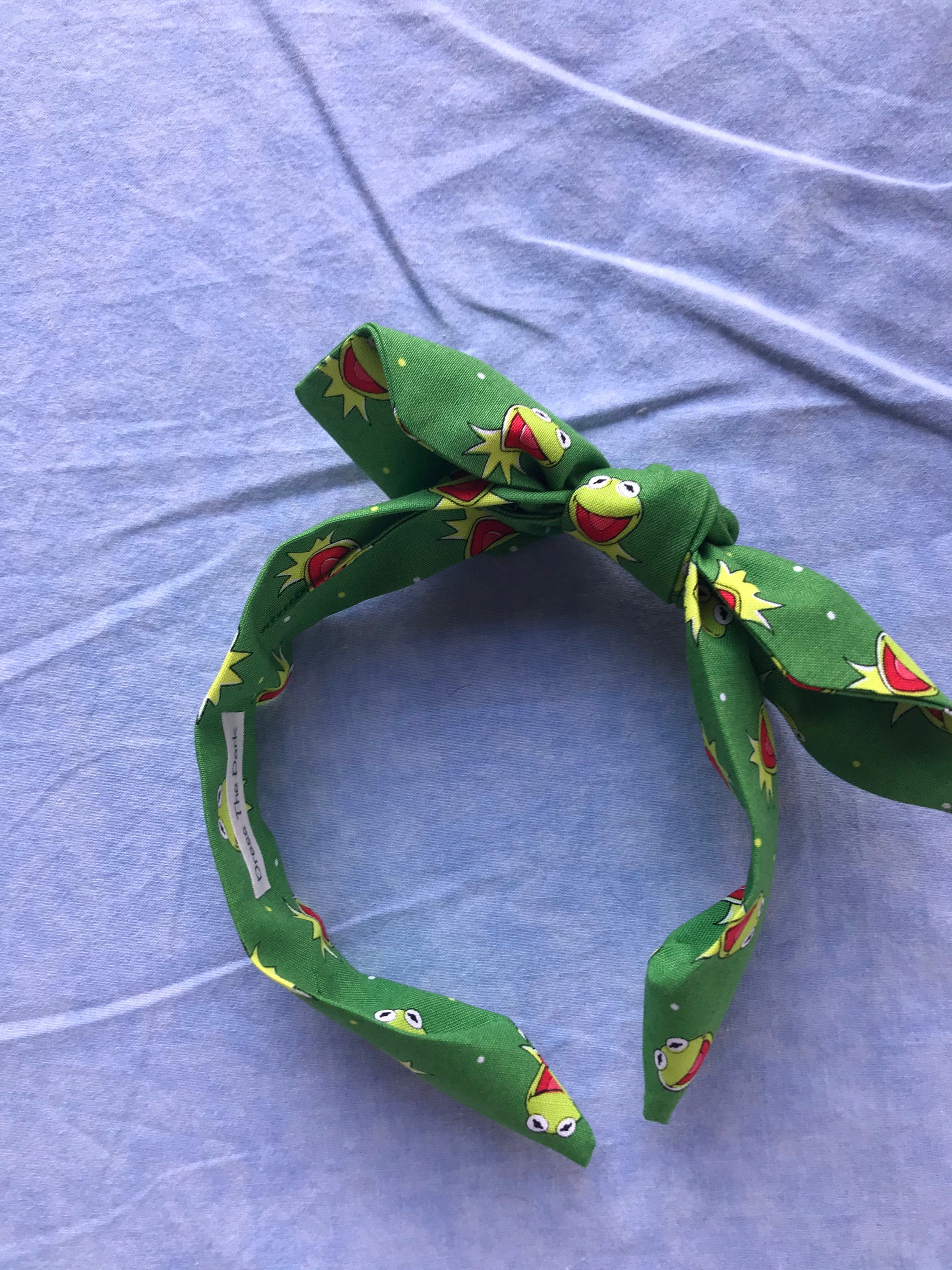 Headbands With Character Frog Kermit Muppets Themed Bow - Etsy