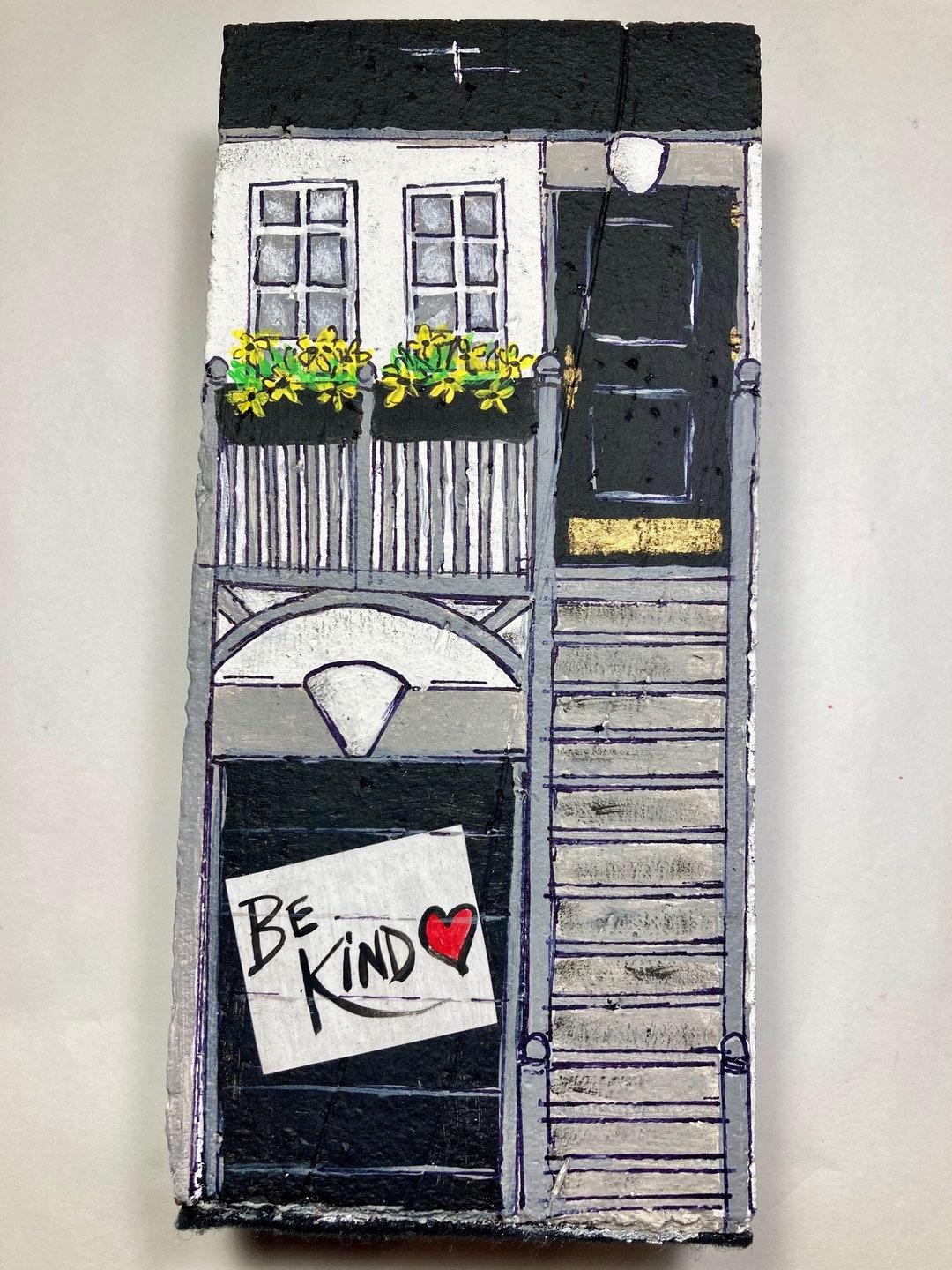 Be Kind Fan Brick. Hand Painted Brick Inspired by Richmond, Virginia ...