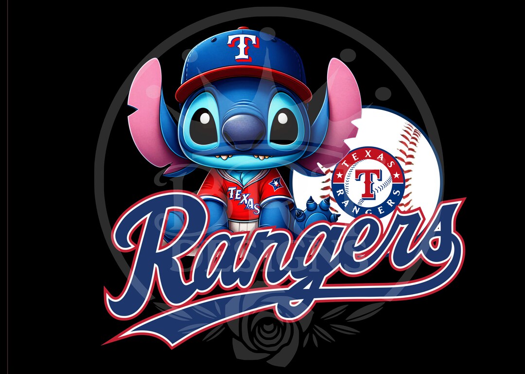 Rangers Stitch PNG - Etsy
