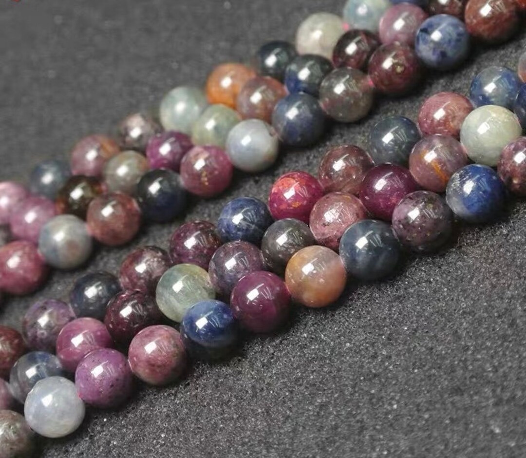 Natural Ruby Smooth and Round Beads,6mm/8mm/10mm/12mm Ruby Beads ...