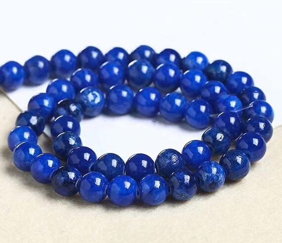 Deep Blue Jade Beads4mm/6mm/8mm/10mm/12mm Deep Blue Coulds - Etsy