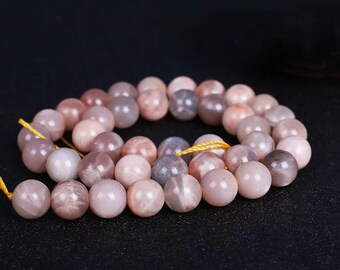 Matte Natural Sunstone Round Loose Beads 6mm 8mm 10mm Dull - Etsy