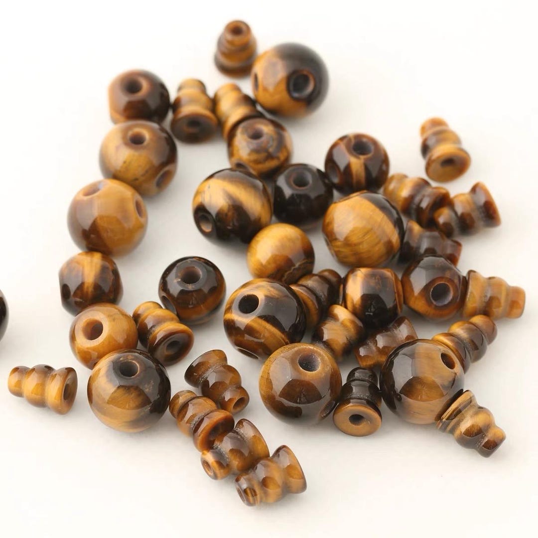 Natural Tiger Eye Guru Beads, Tiger's Eye Guru Beads Supply,guru Beads ...