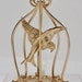 Napier Bird in Birdcage Brooch 3D 1960s Vintage Mid Century, Gold ...