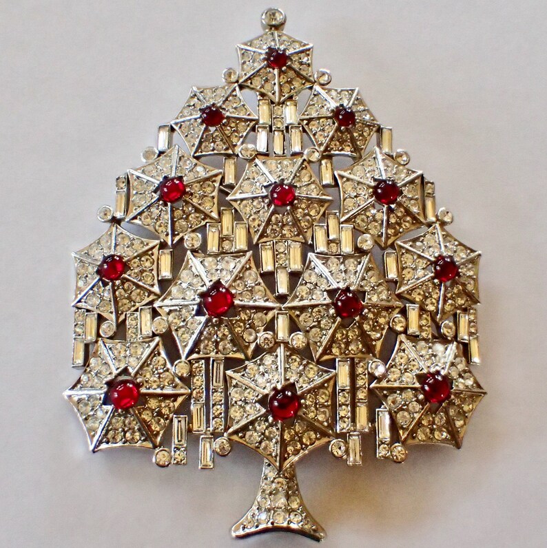 Cristobal London Art Deco Design Spiderwebs Christmas Tree - Etsy