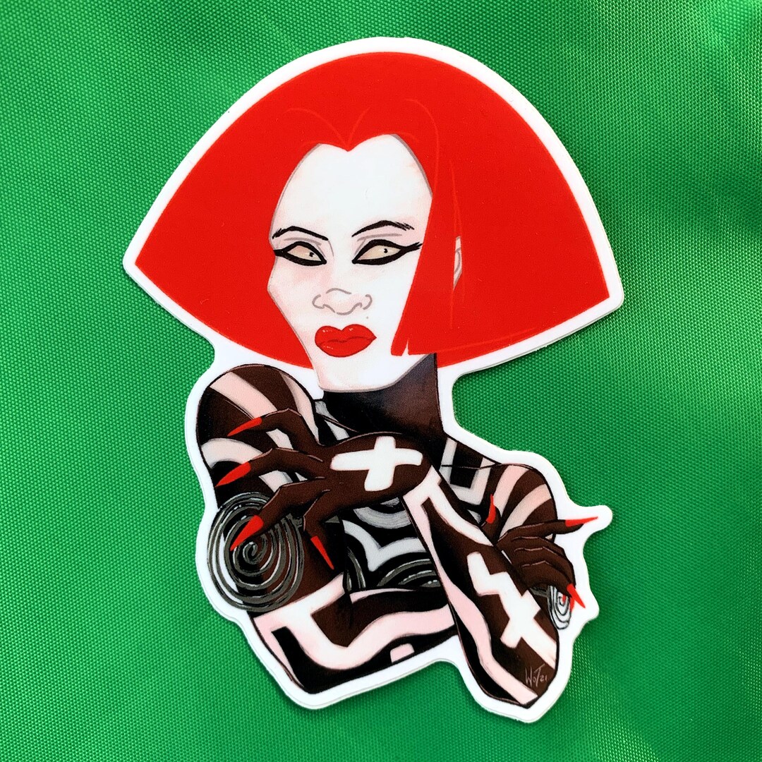 VAMP Katrina Vampire Grace Jones Screen Icon Vinyl Sticker - Etsy