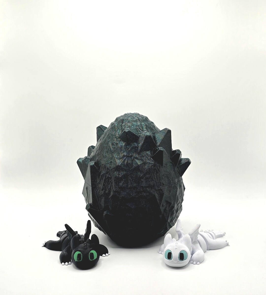 Toothless and Light Fury Fidget Figurines - Etsy