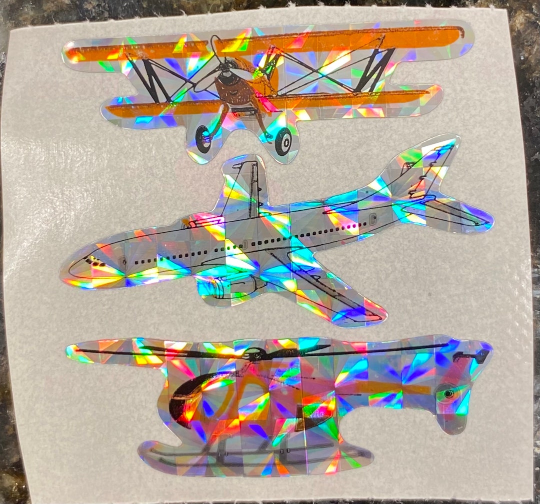 Free Shipping Rare Vintage Great Seven 7 Airplane Plane Jet Flying ...