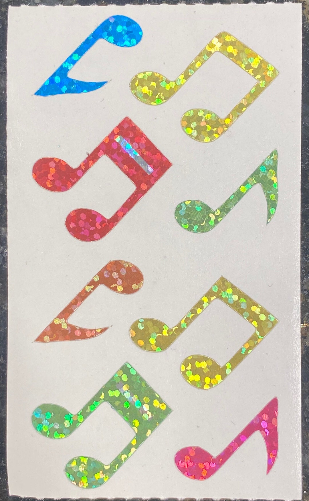 Free Shipping Rare Vintage Hambly Piano Music Musical Eighth Notes Note ...