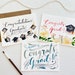 Graduation Cards Set of 6 Watercolor Graduation Cards Graduation Hat ...