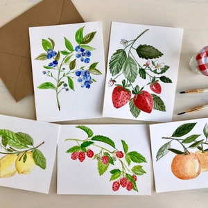 Fruit Card - Etsy