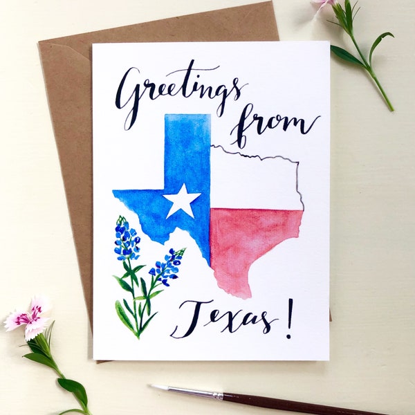 Greetings From Texas - Etsy