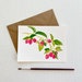 Fruit Greeting Cards - Set of 6 Watercolor Cards Strawberry Card ...