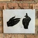 Iconography Hands ICXC Linocut Print Hnprints - Etsy
