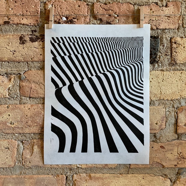 Geometric Op Art - Etsy