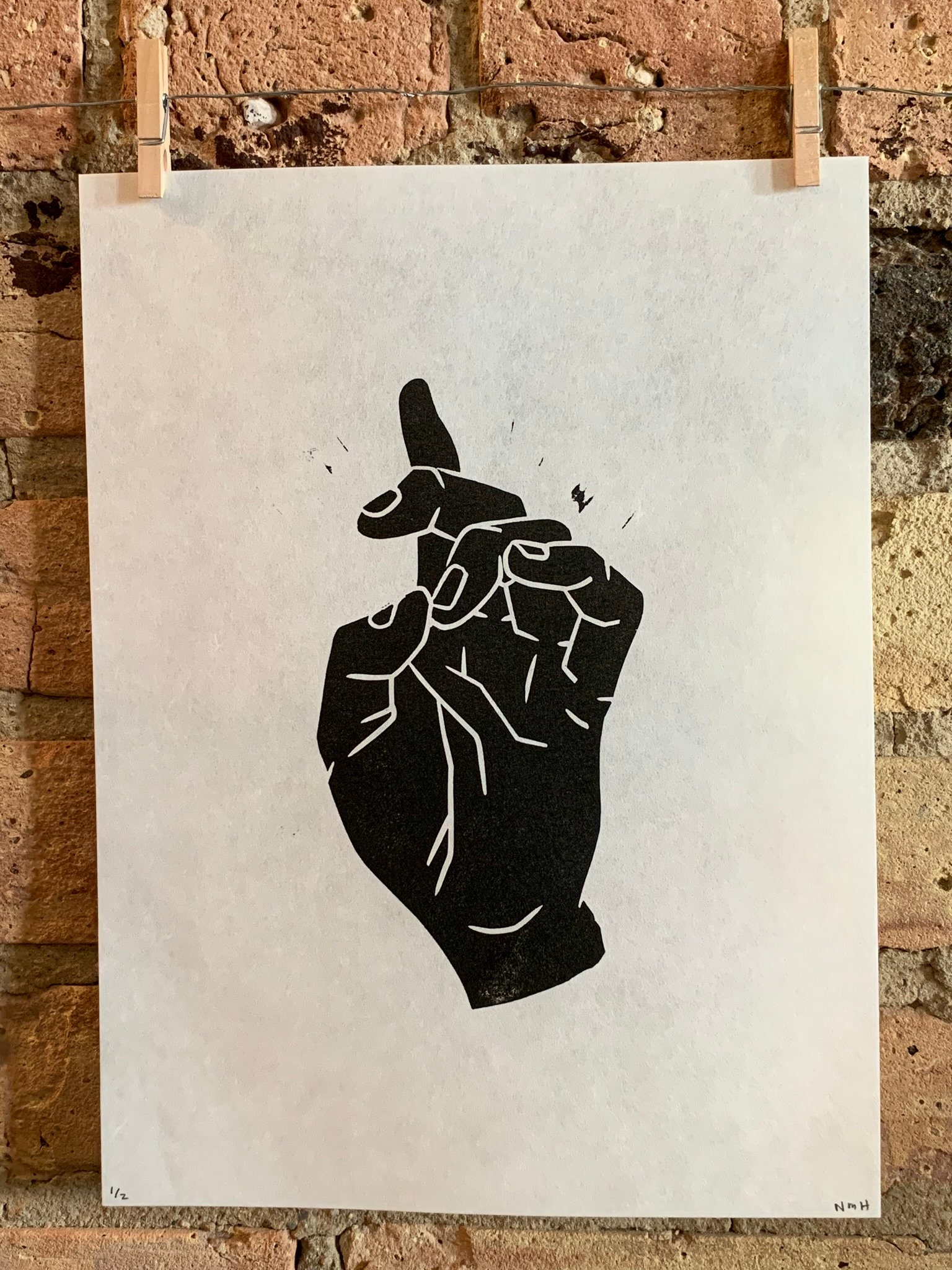 IC XC Iconography Hand Linocut Print Hnprints - Etsy