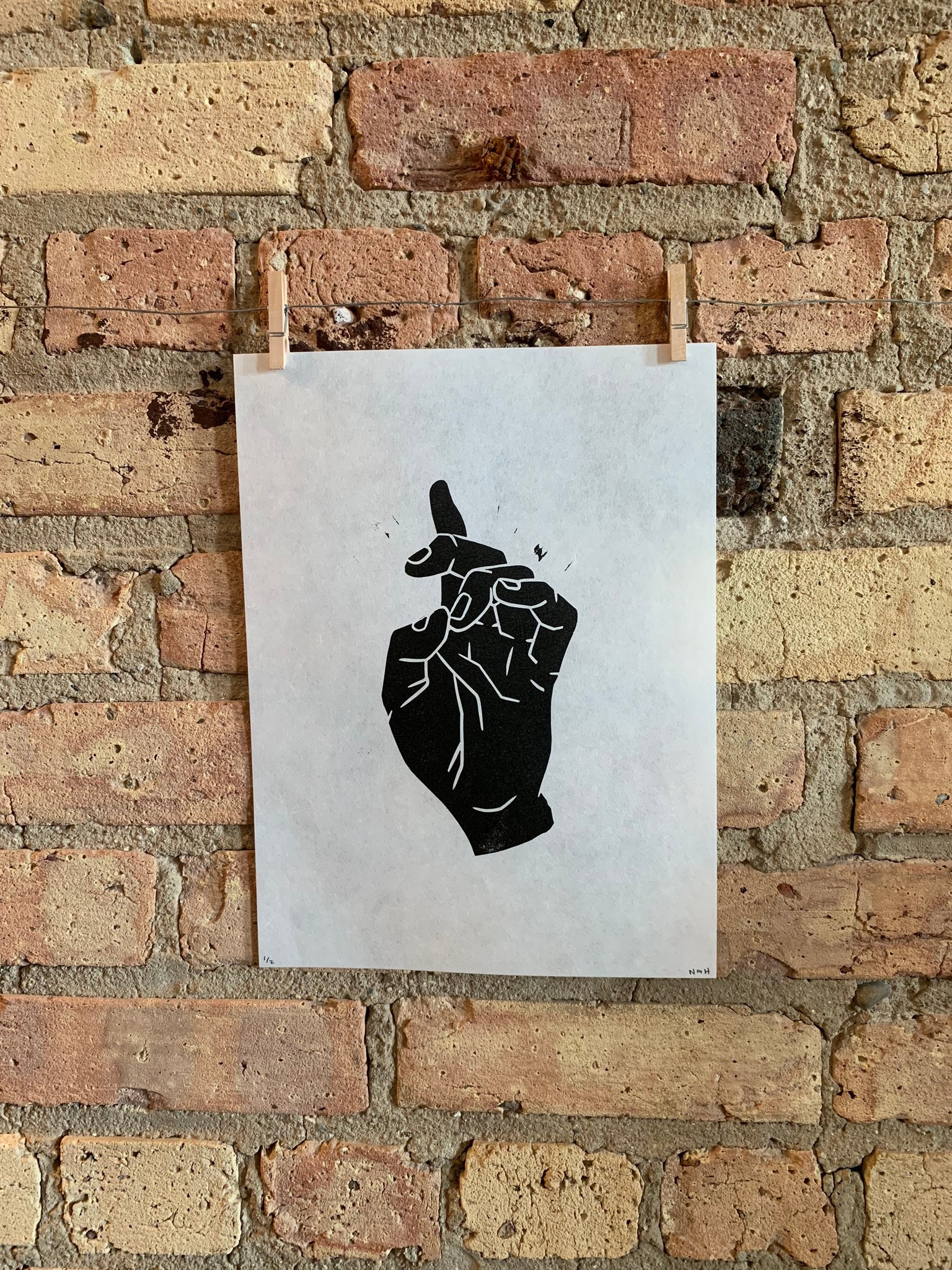 IC XC Iconography Hand Linocut Print Hnprints - Etsy