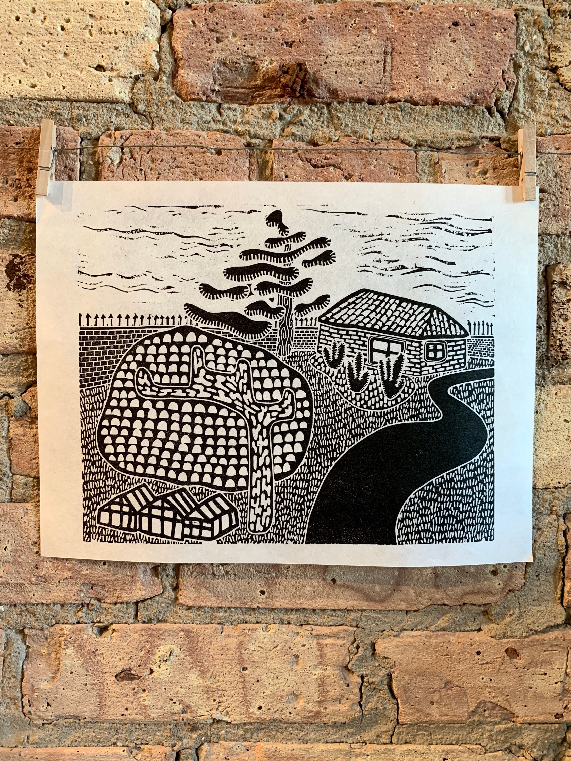 Two Trees City Scenes Landscape, Spring Tree, Graceland Cemetery ...