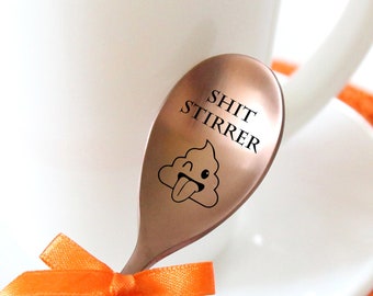 Shit Stirrer Spoon - Etsy