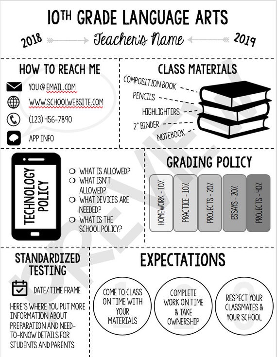 High School Language Arts Syllabus