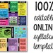 Editable Online/virtual Classroom Syllabus Template: Back to School ...