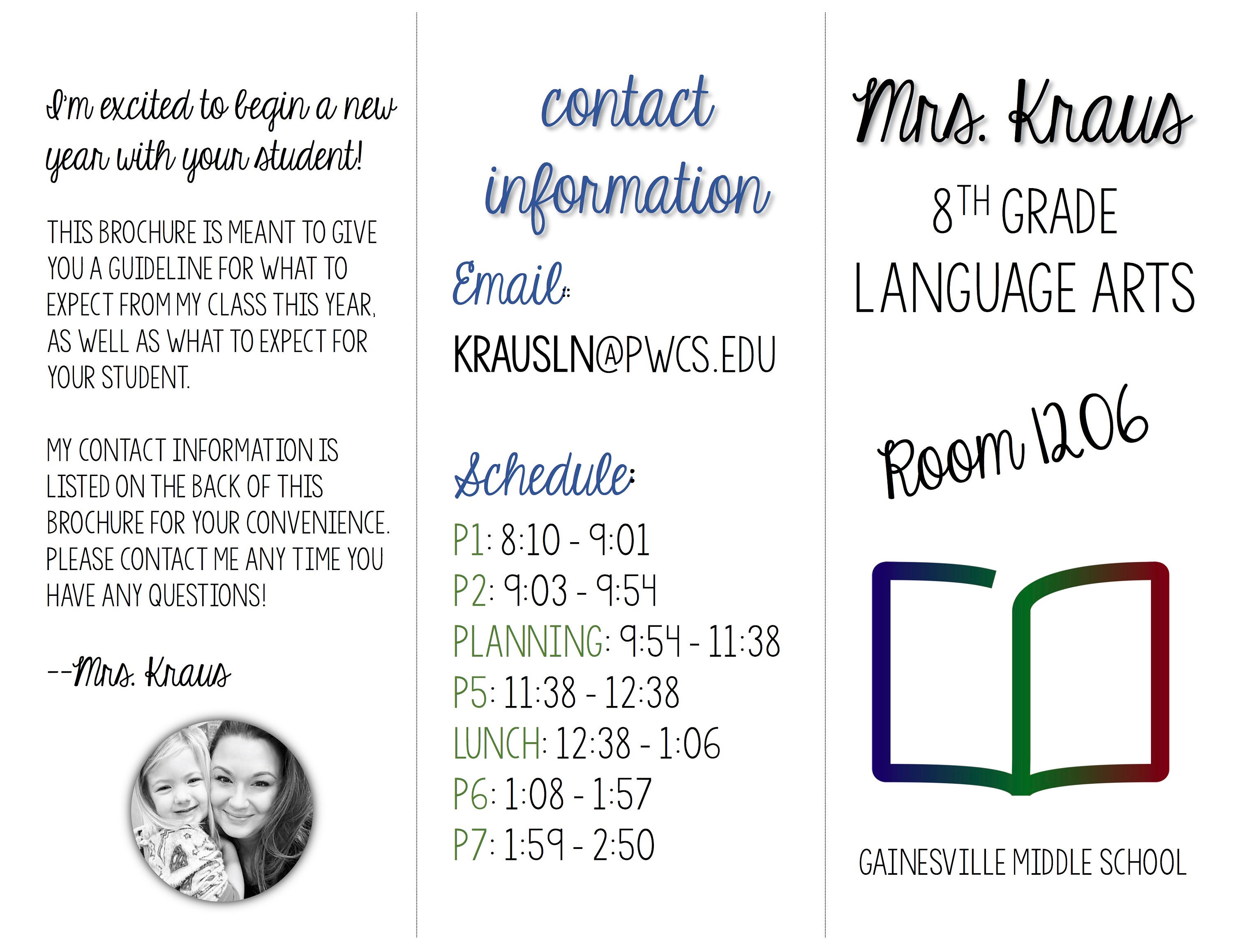 Middle School Brochure