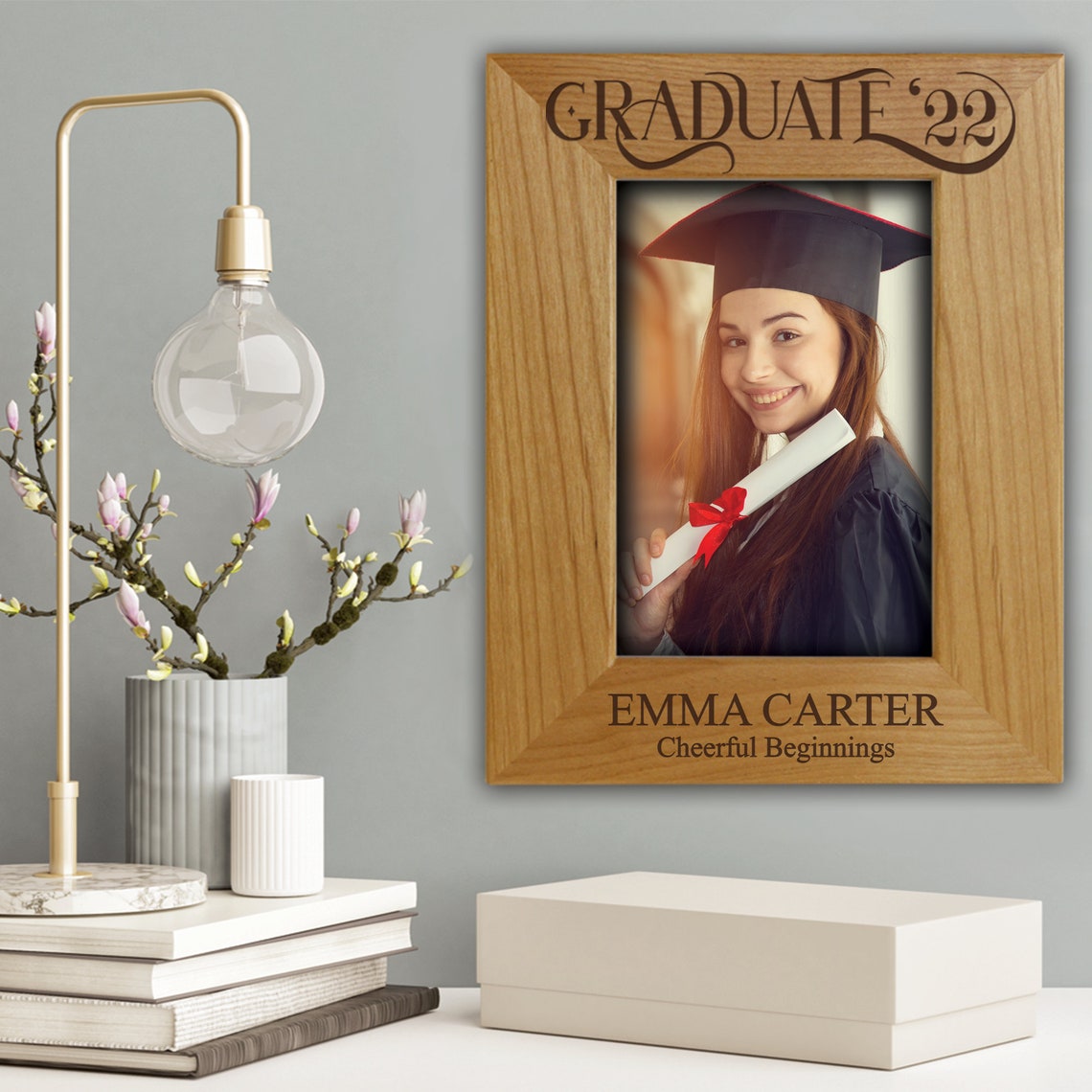 PERSONALIZE Graduation Frame-class of 2022-graduate Gift for | Etsy