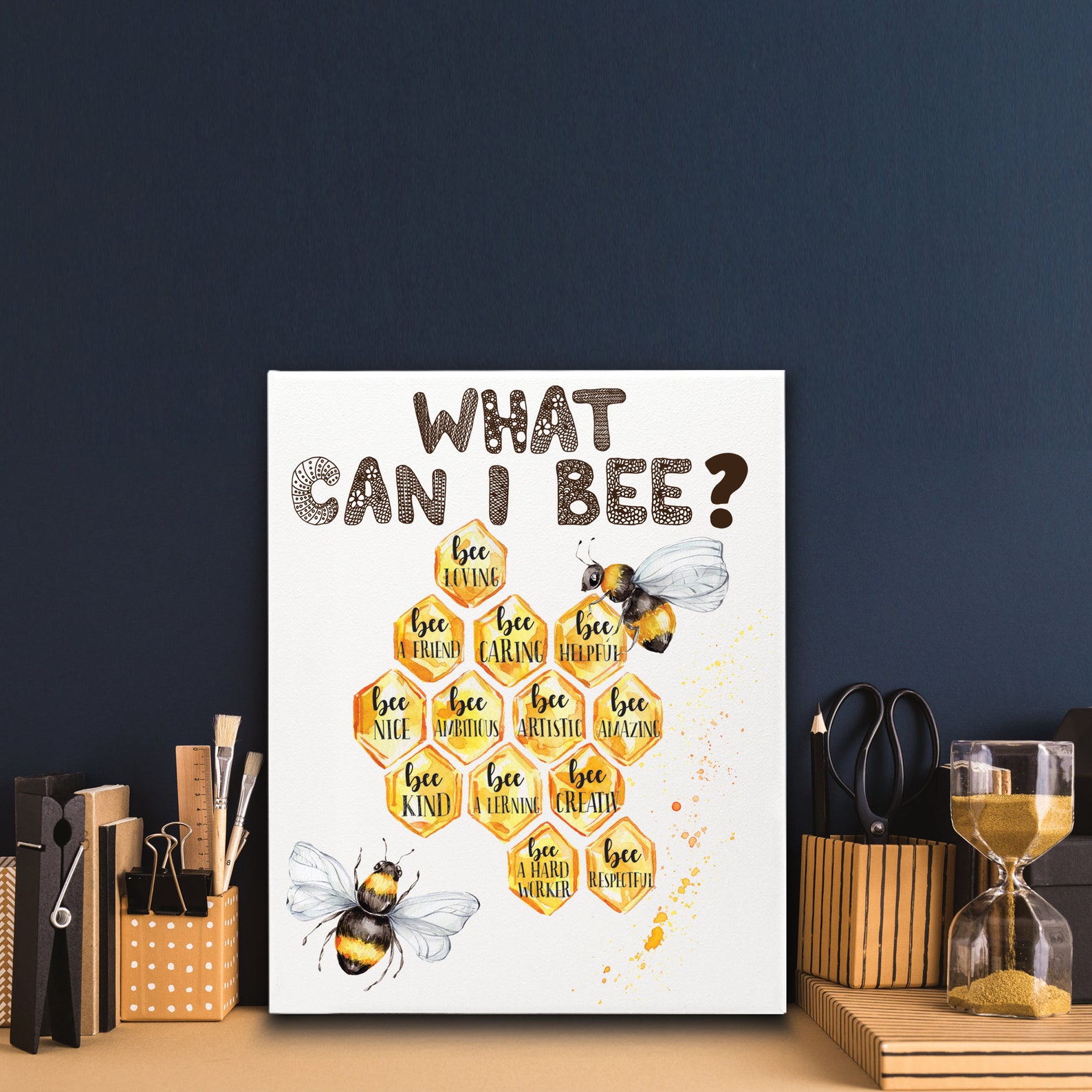 What Can I Bee Teacher Sign, Classroom Décor, Motivational Quotes, Kids ...