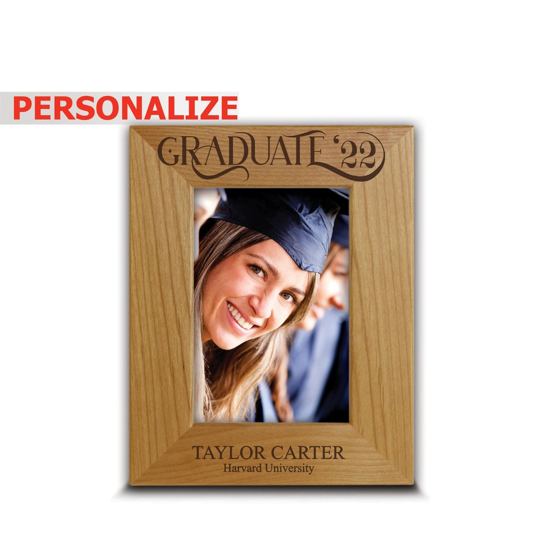 PERSONALIZE- Graduation Frame-class of 2022-graduate Gift for ...