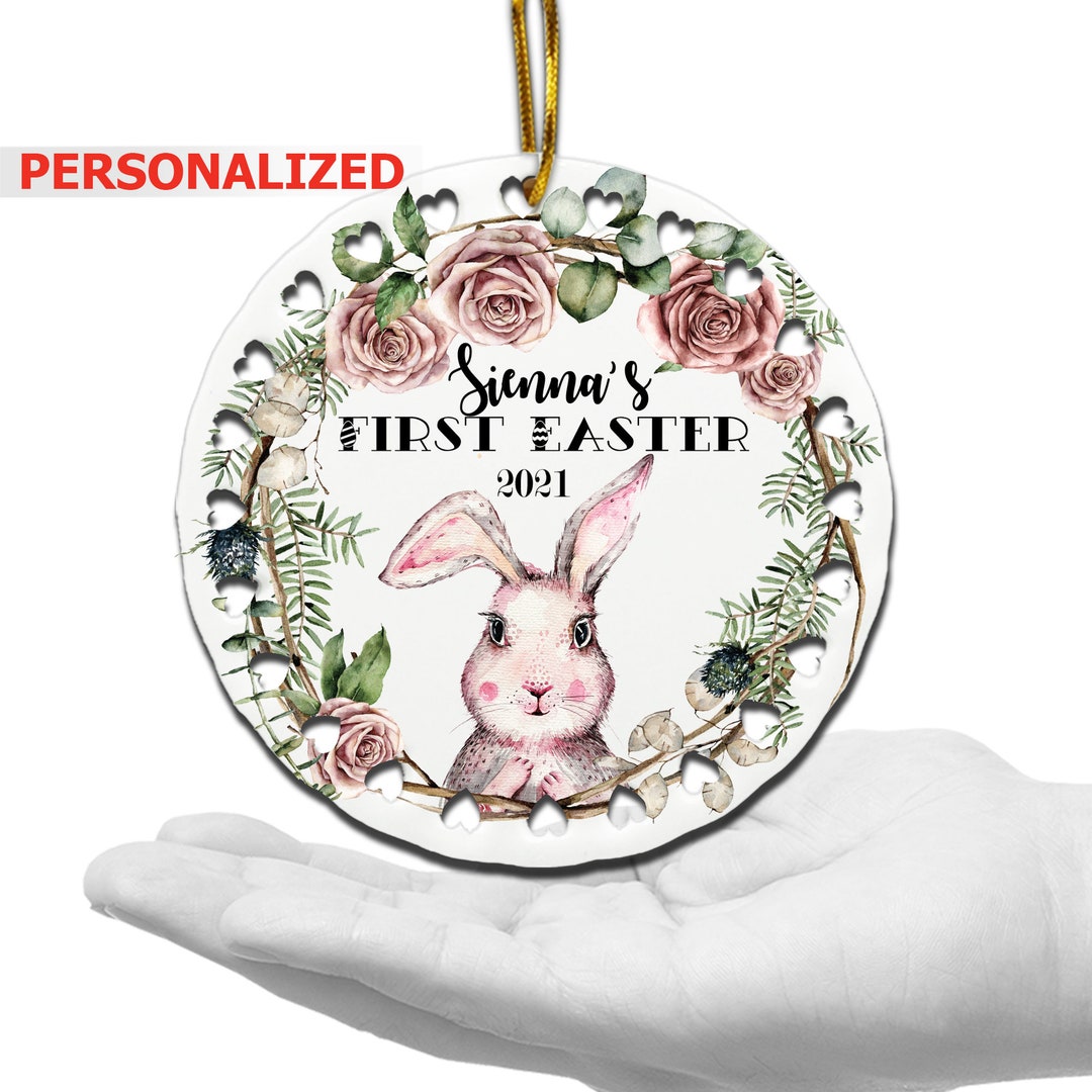 Personalized-my First Easter Ornament-baby's 1st Easter- Easter ...