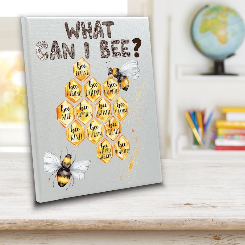 What Can I Bee Teacher Sign Classroom Décor Motivational - Etsy