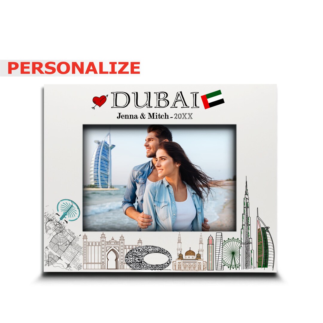 Personalize-dubai Picture Frame-wedding, Honeymoon, Vacation in Dubai ...
