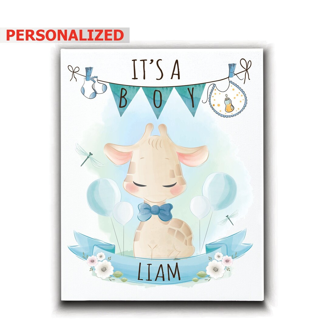 Personalize-it's a Boy Sign-it's a Boy Sign Printable-baby Shower ...