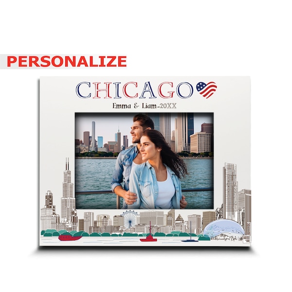 Chicago Picture Frame - Etsy