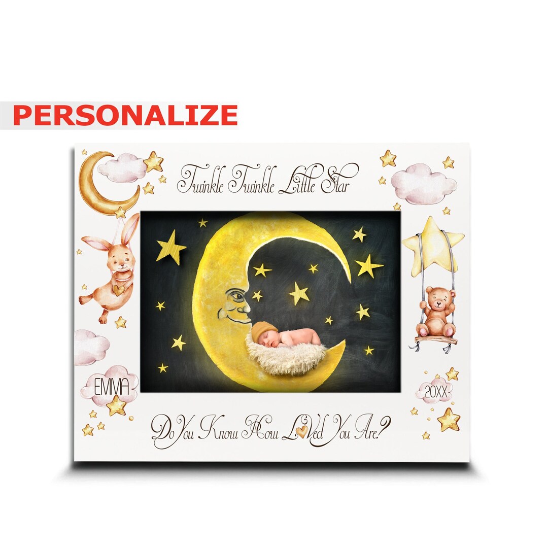 PERSONALIZE Twinkle Twinkle Little Star Do You Know How Loved You Are ...