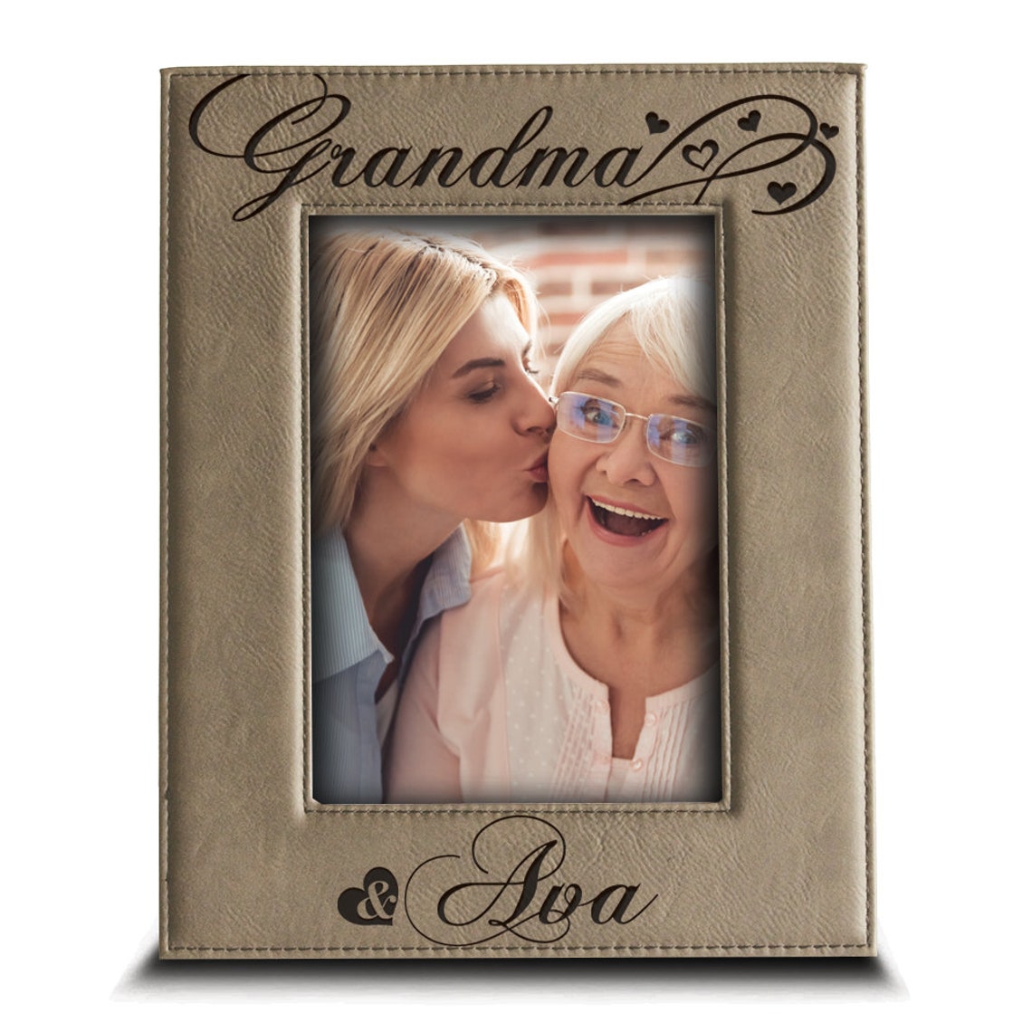 Personalized-grandma and Me-grandma Picture Frame-engraved - Etsy