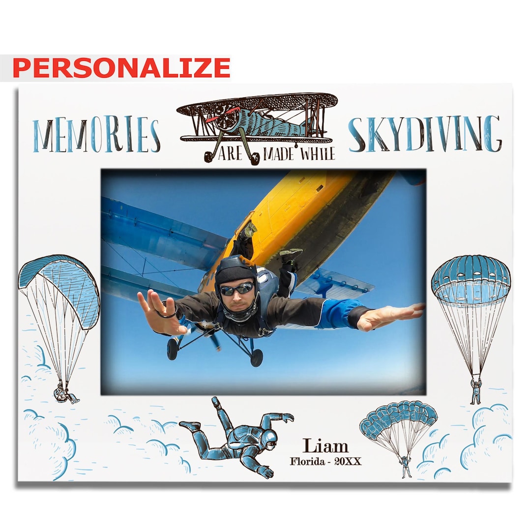Personalaze-memories Are Made While Skydiving Picture Frame-freefall ...