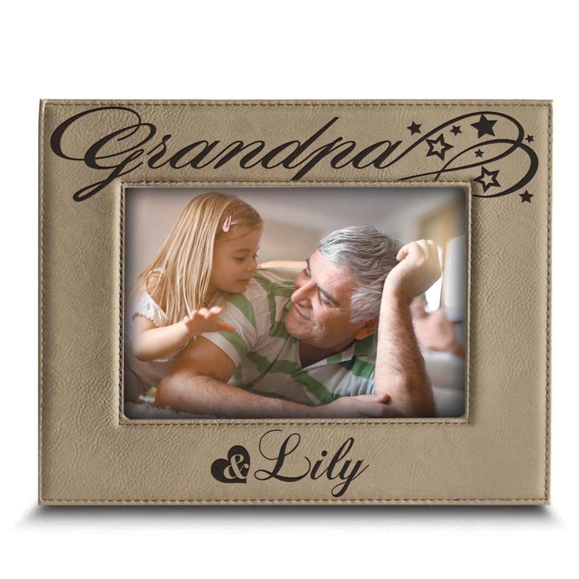 PERSONALIZED-Grandpa and Me-Grandpa picture frame-Engraved | Etsy
