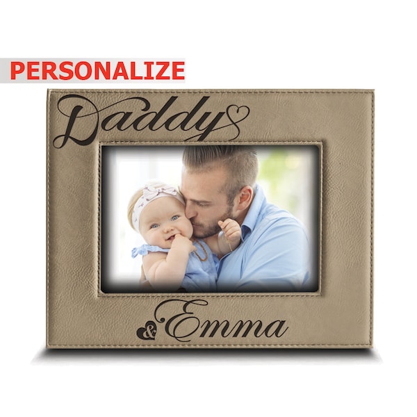 Daddy Daughter Picture Frame - Etsy