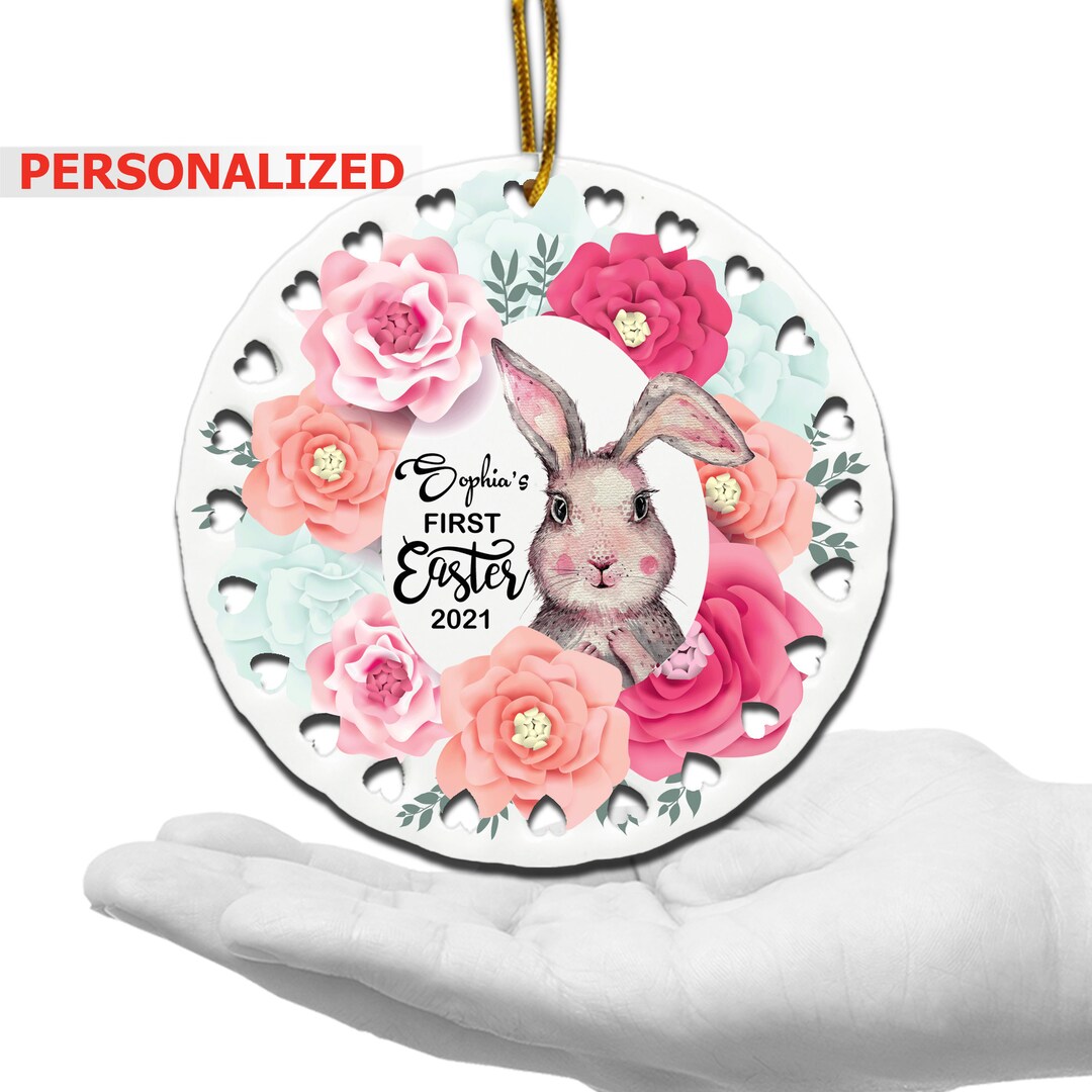 Personalized-my First Easter Ornament-baby's 1st Easter- Easter ...