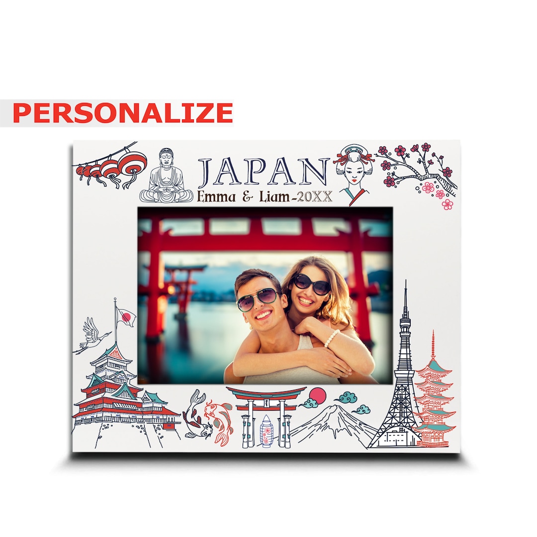 Personalize-japan Picture Frame-wedding, Honeymoon, Vacation in Japan ...