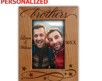 Personalised Brother Framed Poem Gift for Brother Special Brother ...