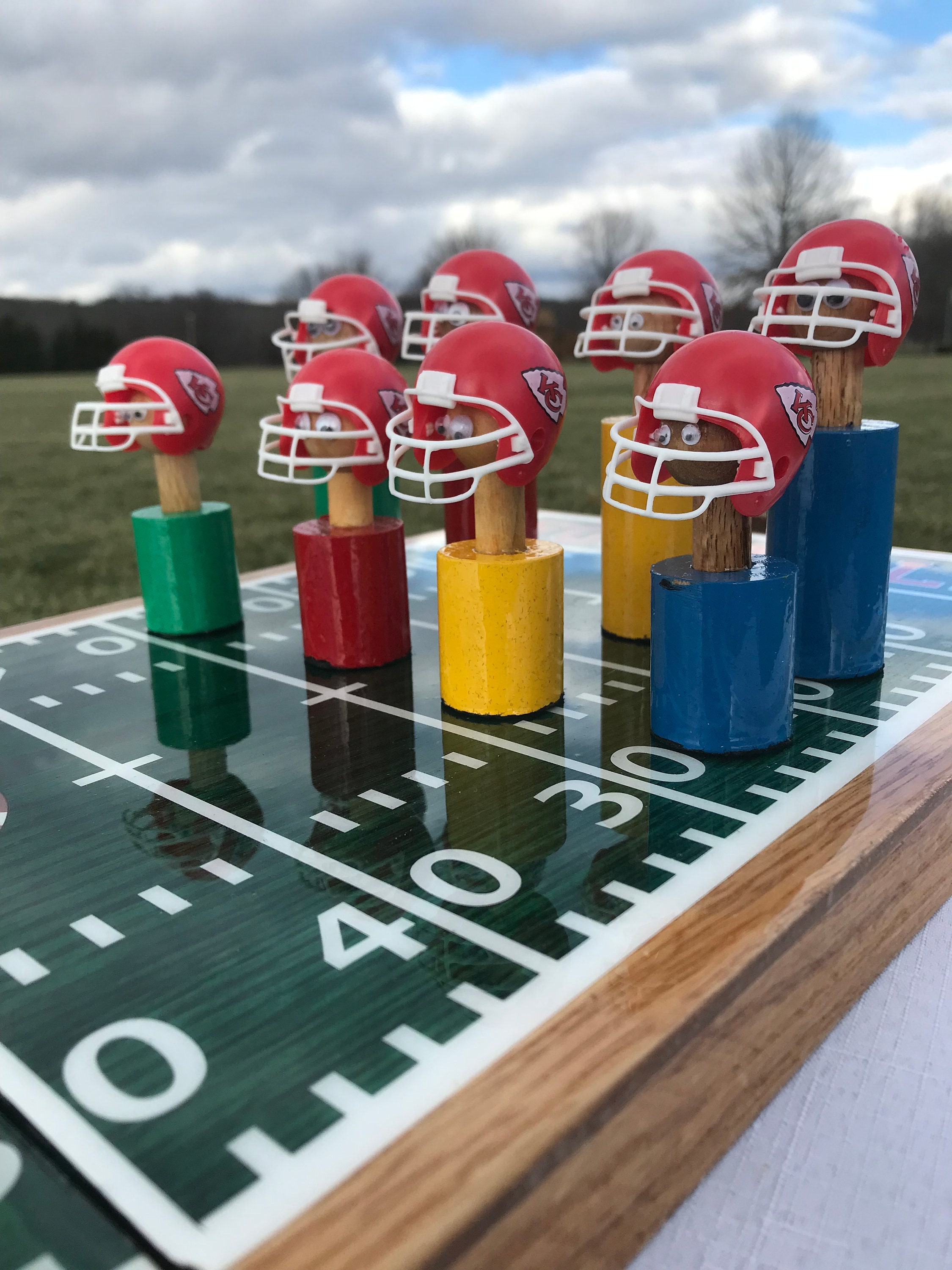 Football Intuition an Original Handmade, Foldable Wood Case, Strategy ...