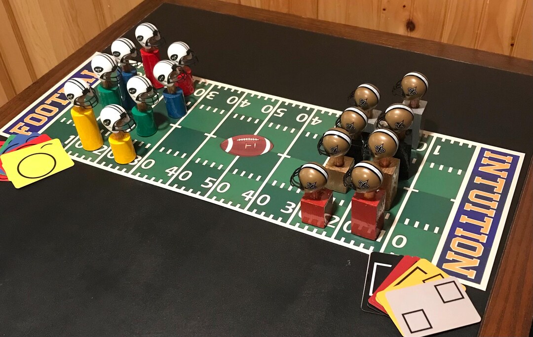 Football Intuition – an Original Hand-made, Vinyl Roll up Mat, Strategy ...