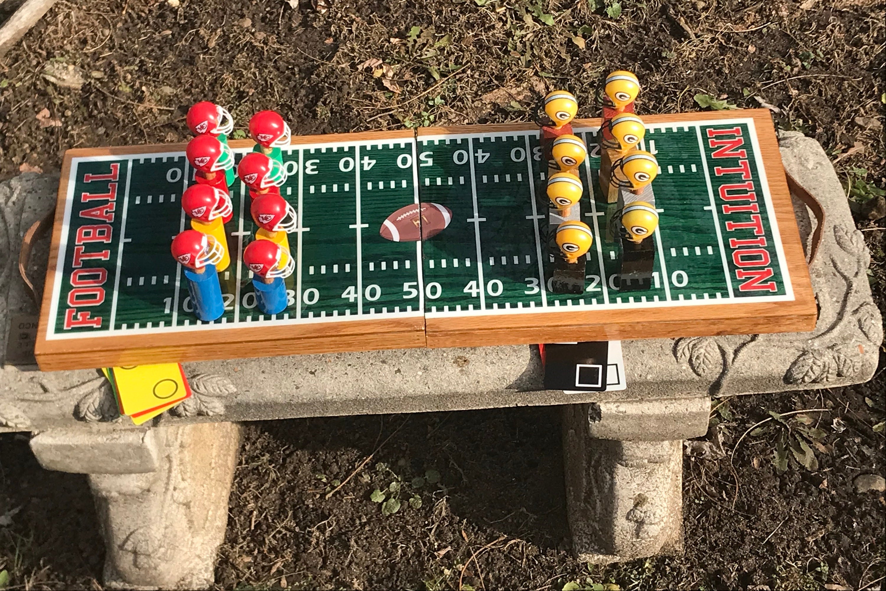 Football Intuition an Original Handmade, Foldable Wood Case, Strategy ...