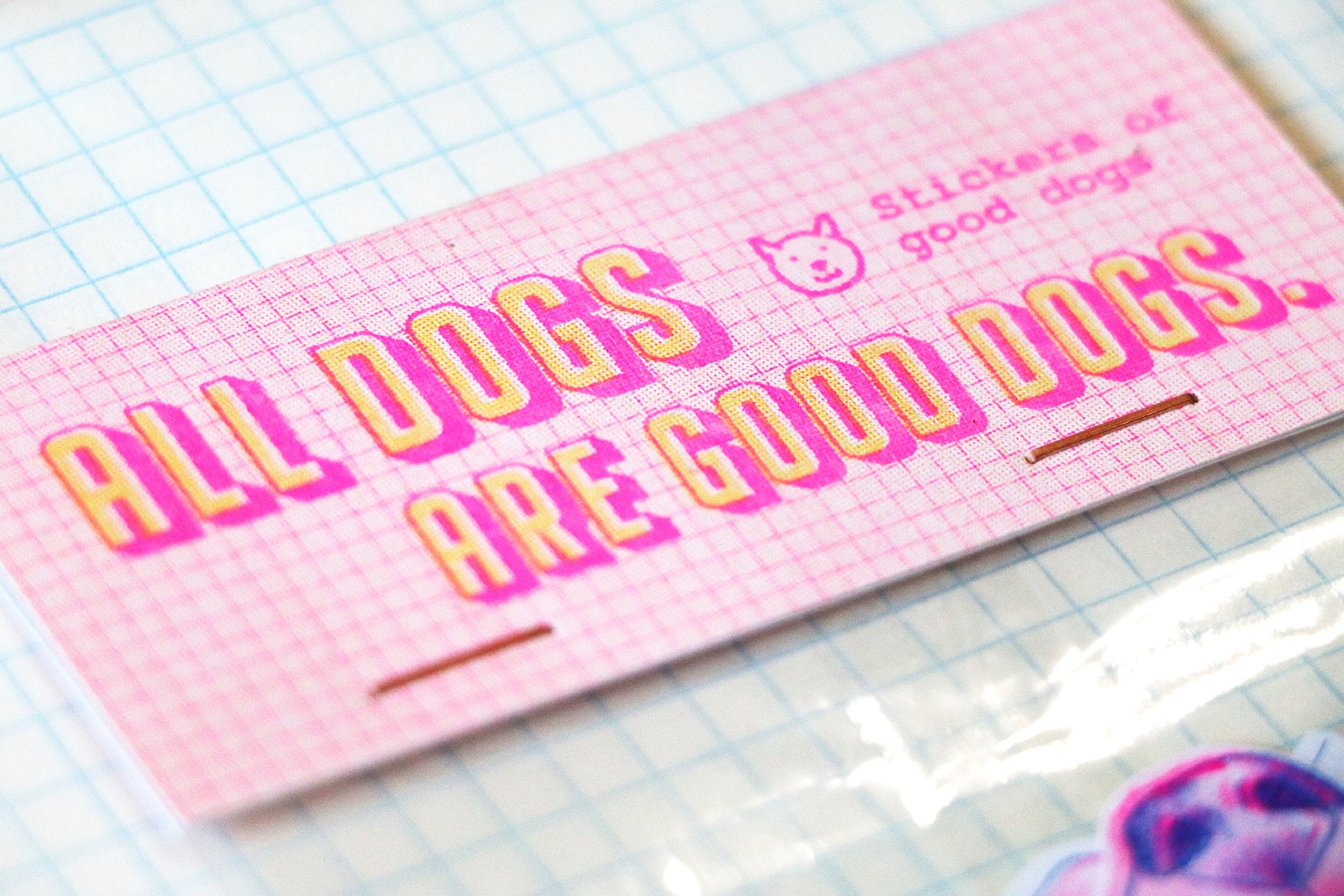 Dog Risograph Sticker Pack - Etsy